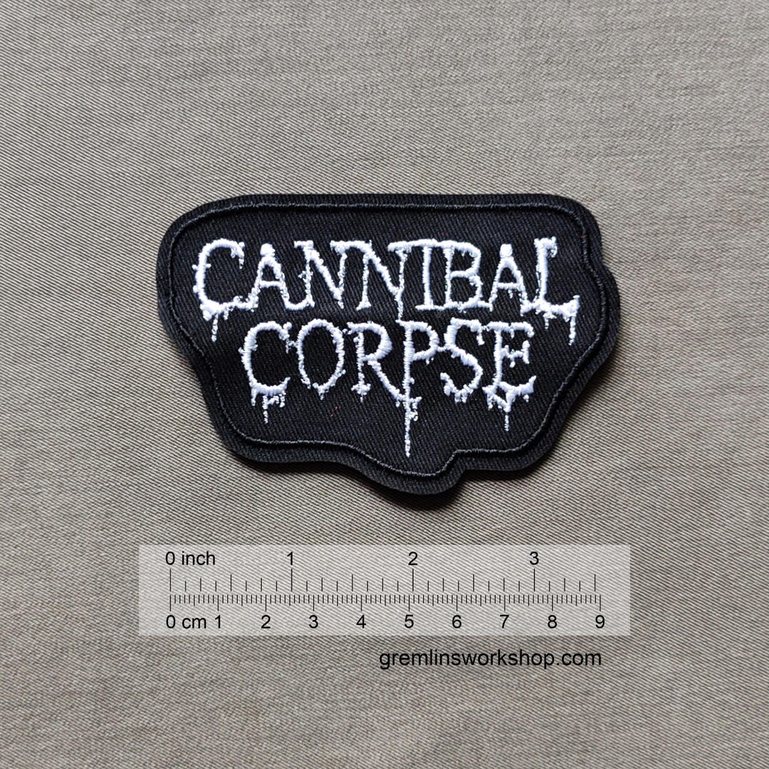 Cannibal Corpse Band Patch Embroidered Logo Symbol Death Metal Patches for Jacket, for Cut-off ...