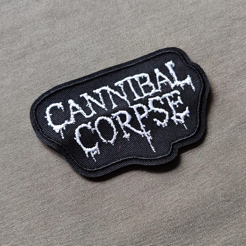 Cannibal Corpse Embroidered Patch, Death Metal Band Logo - Etsy