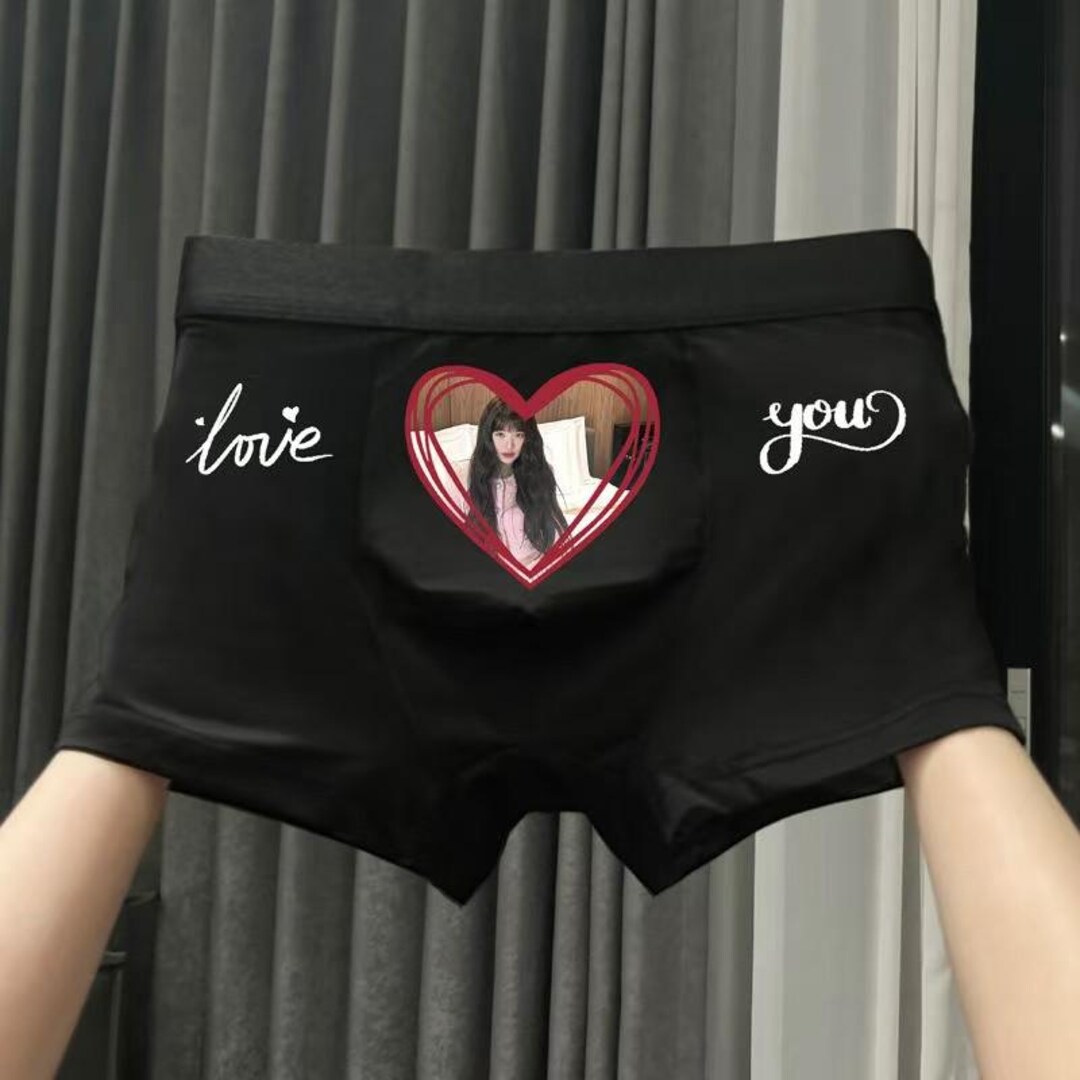 Custom Couple Underwear, Personalized Sexy Lingerie, Unique DIY Photo ...