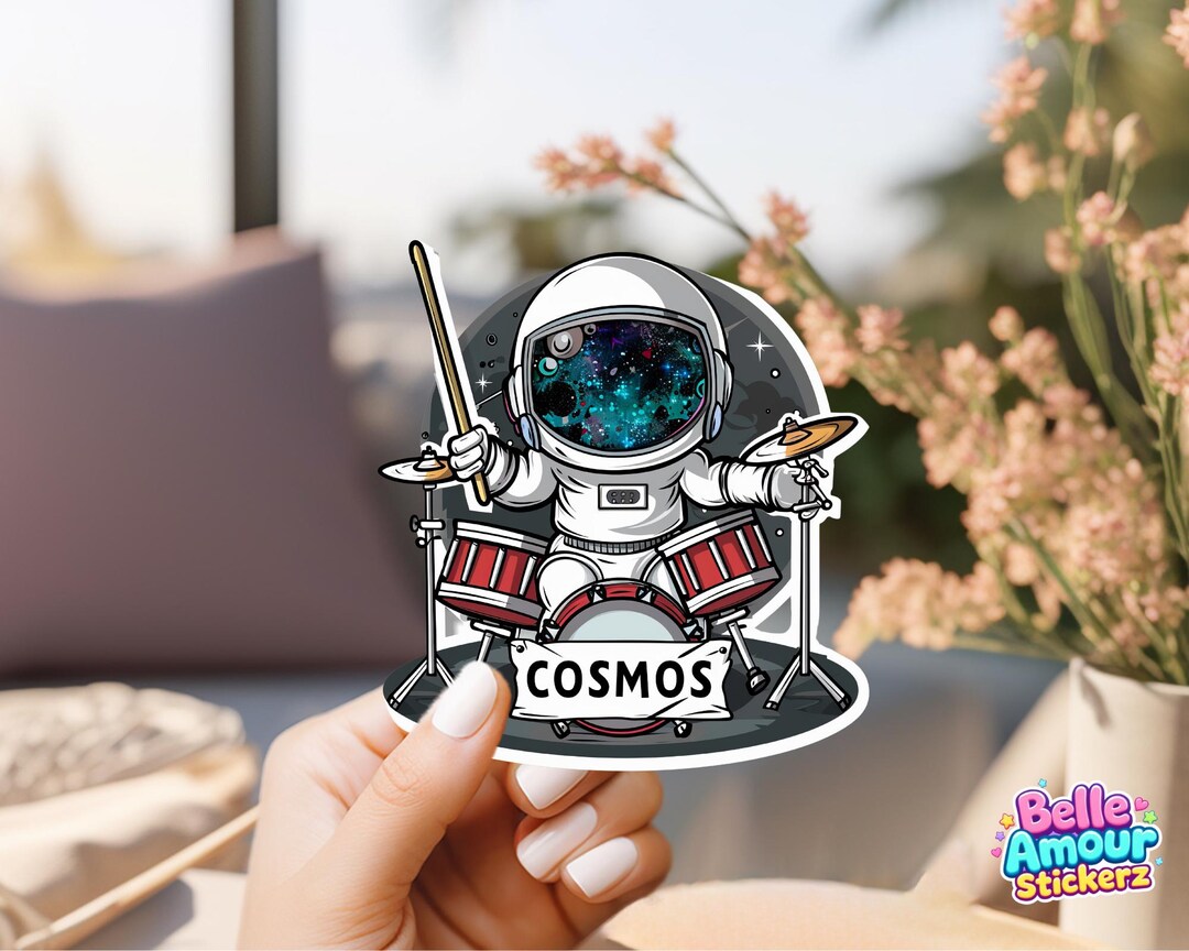 Cosmos Vinyl Decal 4in - Etsy
