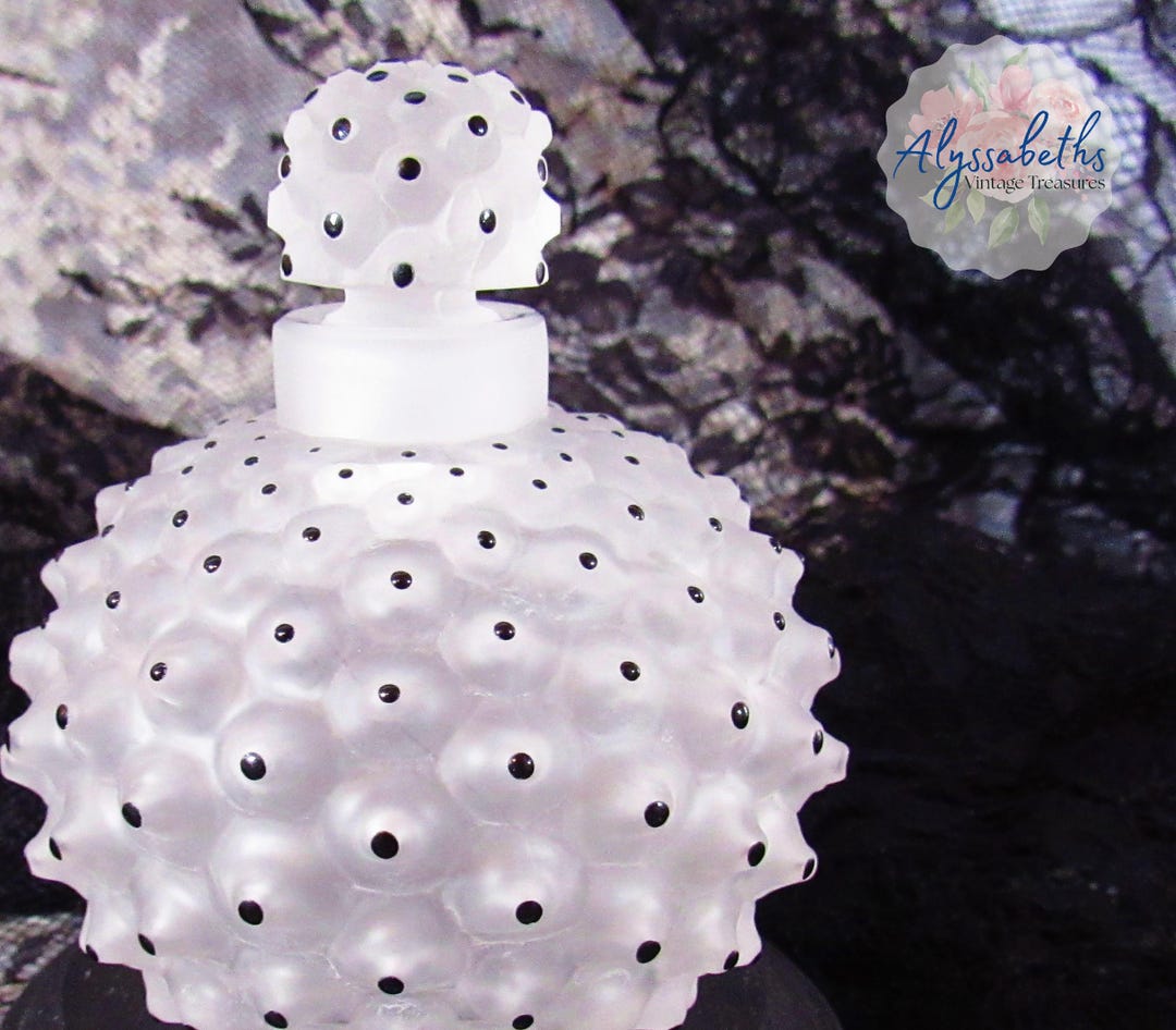 Lalique Cactus Perfume Bottle #2 With Box, Rare Collectible Signed ...