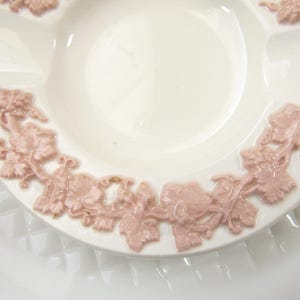 Vintage Pink & White Wedgwood Queensware Ashtray, Shabby Chic ...