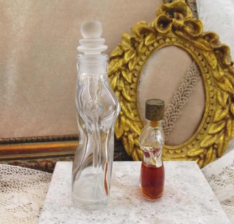 Vintage Schiaparelli Shocking Perfume Bottle Pair, Original Version ...