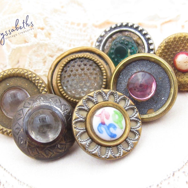 Antique Vintage Button Lot - Etsy