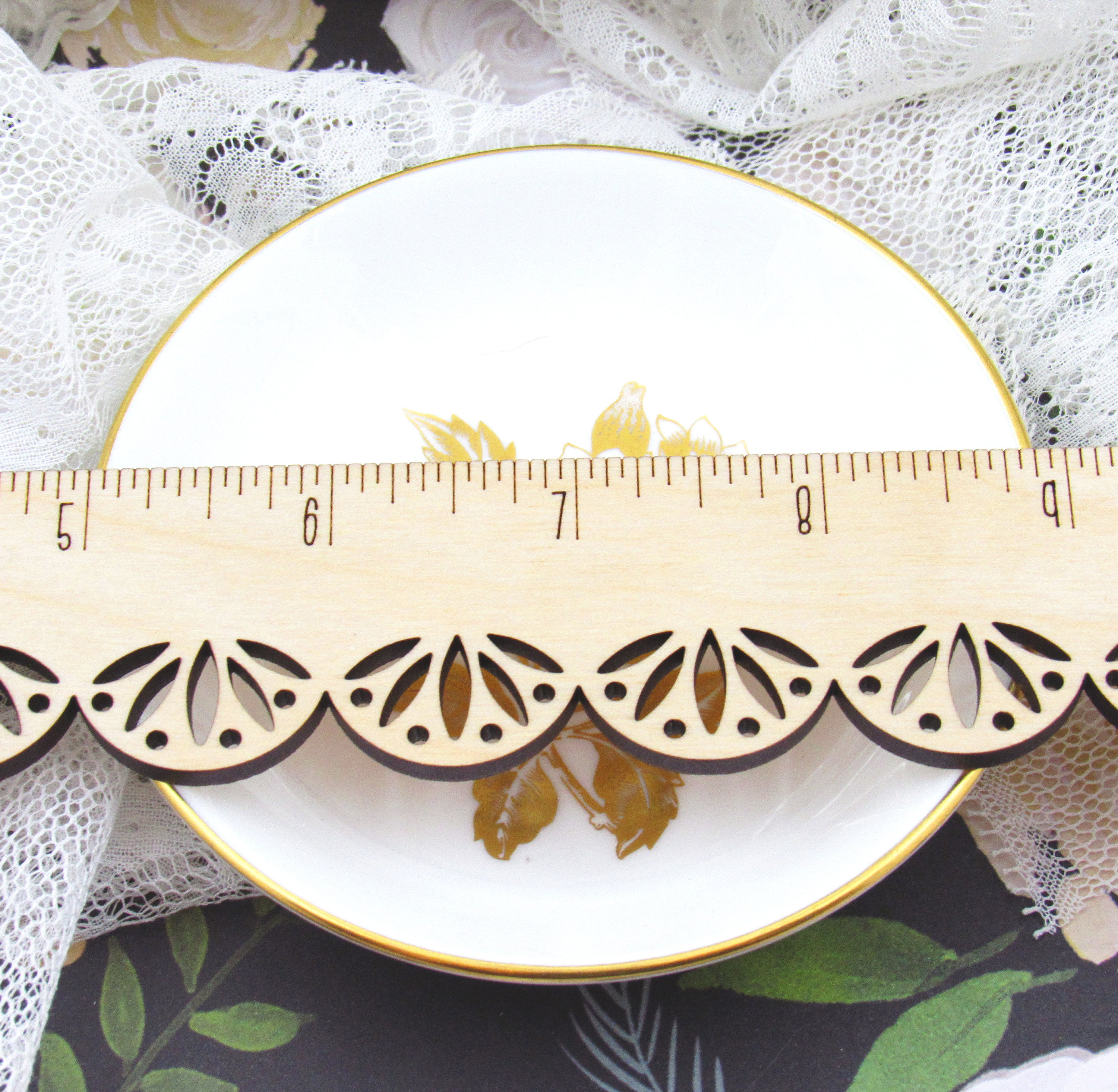 Vintage Wedgwood Gold Tonquin Plate Trinket Dish English Bone - Etsy