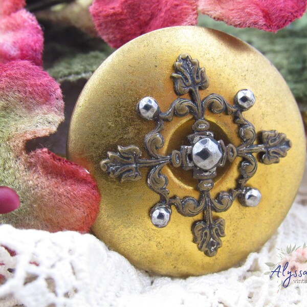 Large Antique Buttons - Etsy