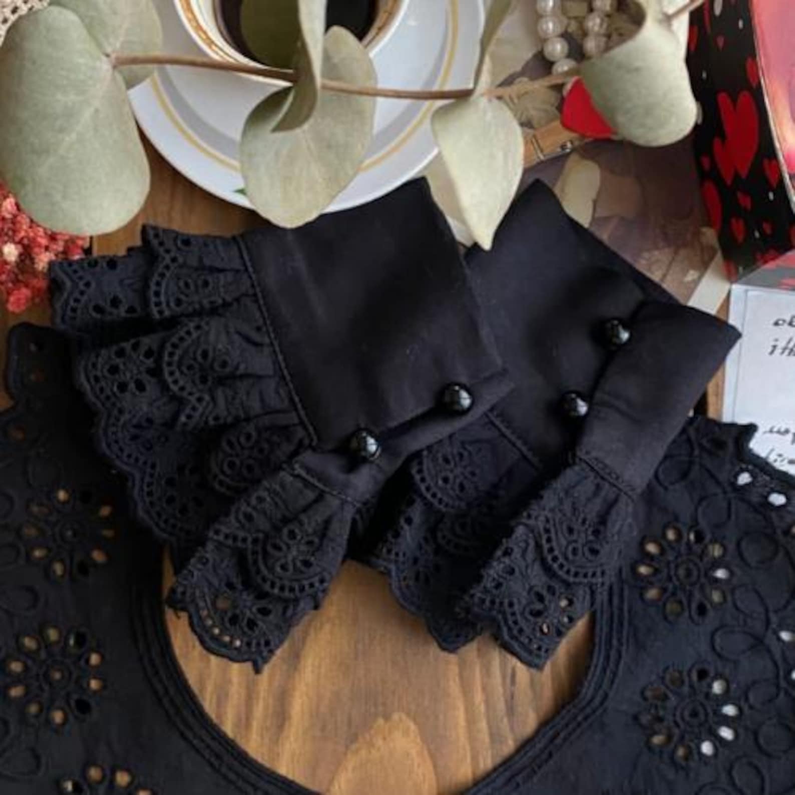 Detachable Faux Cuff for Women, Removable Fake Lace Dress Sleeve ...