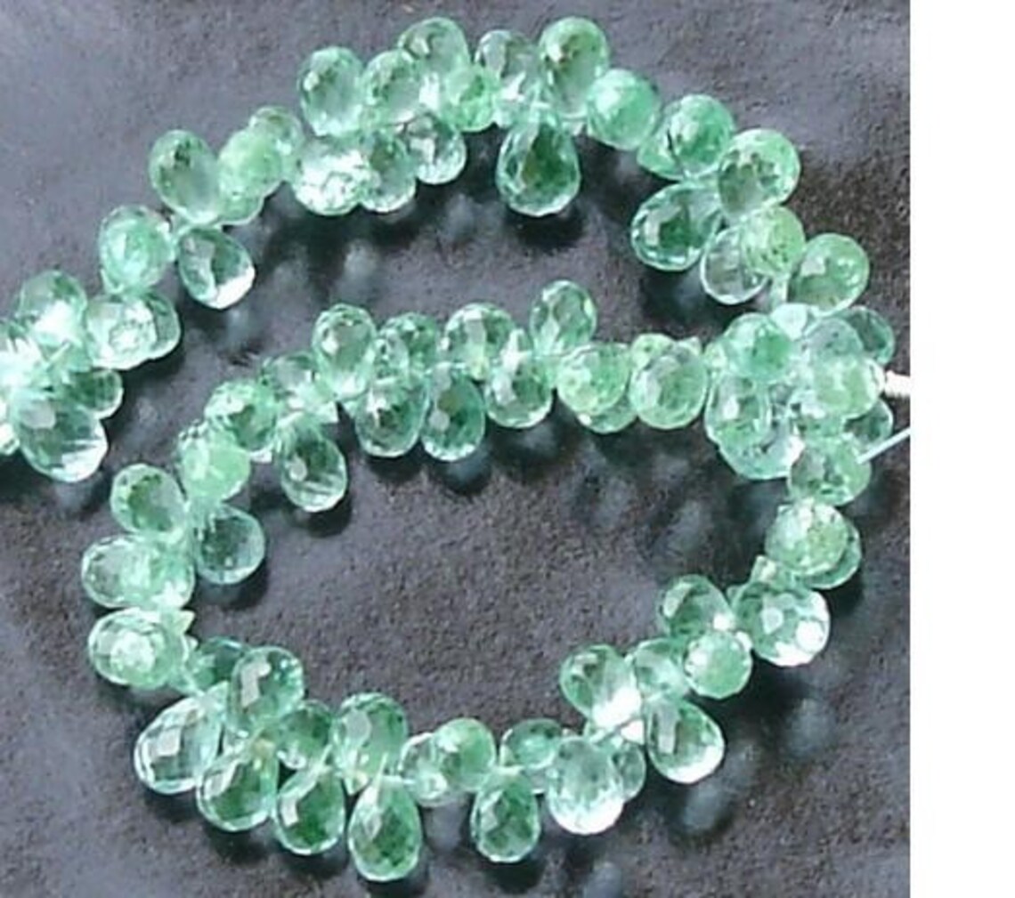 45 Pcs of Extremely Beautiful SEAFOM GREEN QUARTZ Micro - Etsy