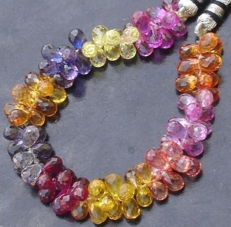 50 Pcs of Extremely Beautiful Multi Color Corundum | Etsy