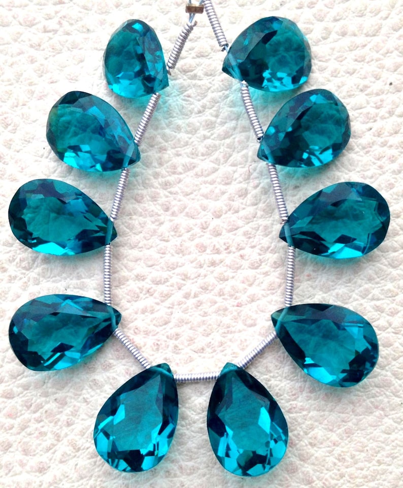 Brand New4 Matched Pairs Superb PARAIBA BLUE Quartz New Cut - Etsy
