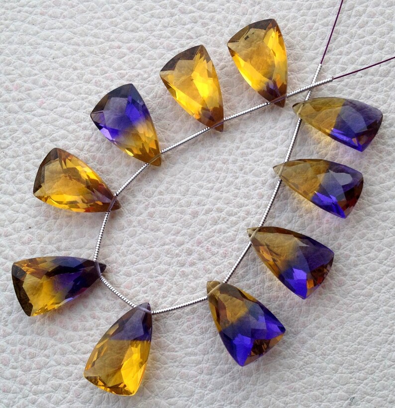 Brand New 4 Matched pairs Superb New AMETRINE Quartz | Etsy