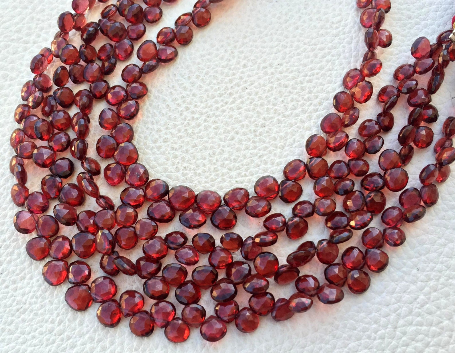 8 Inches SUPERB Very Very-finest AAAAA Quality PYROPE Red | Etsy