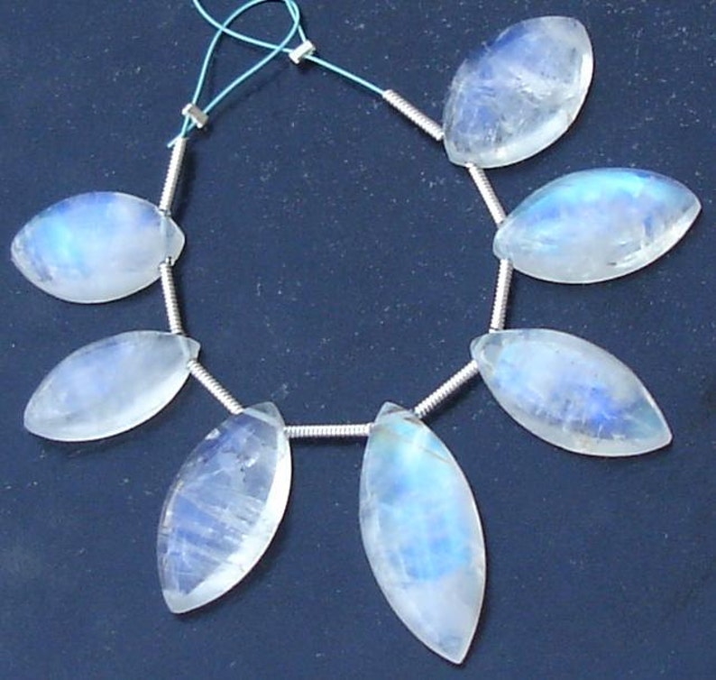 Amazing Quality, Blue Flashy Rainbow Moonstone GIANT SIZE Smooth ...
