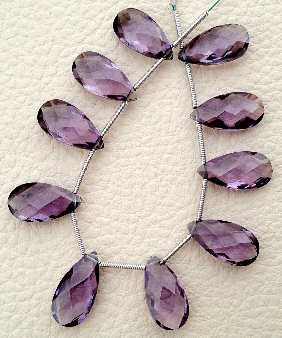 3 Matched Pairs, Superb New COLOR CHANGE ALEXANDRITE Quartz Faceted ...