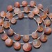 Superb-finest-sunstone Smooth Top Drill Coin Shape Briolettes,10-12mm ...