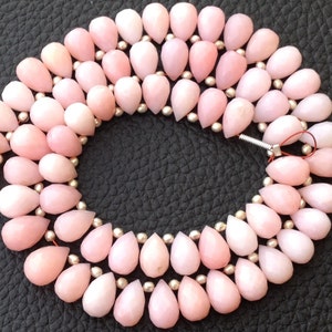 BRAND New, Gorgeous Rare PERUVIAN PINK Opal Faceted Drops Shape ...