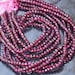 Latest Arrival, 4mm Size, Ruby Red Garnet Faceted Rondells,full 14 Inch ...