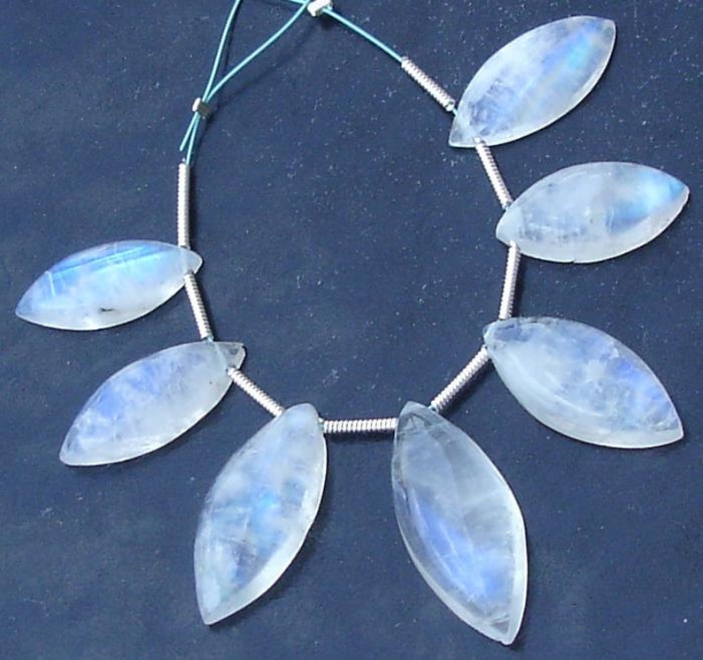 Amazing Quality, Blue Flashy Rainbow Moonstone GIANT SIZE Smooth ...