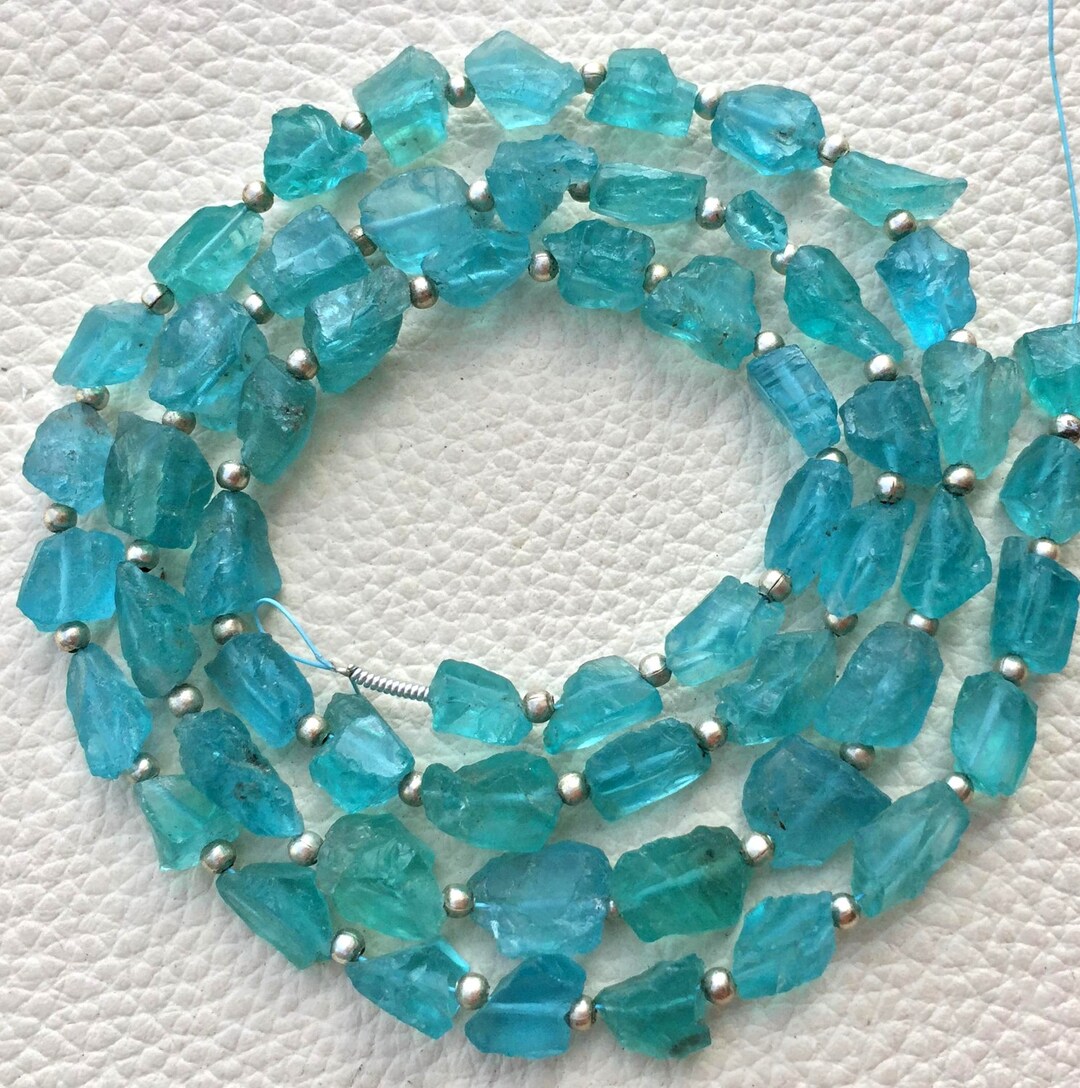 Brand New,rare Amazing Natural APATITE Hammered Rock Nuggets Full ...