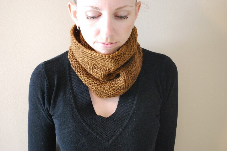 HUSK Cowl/scarf PDF Pattern | Etsy