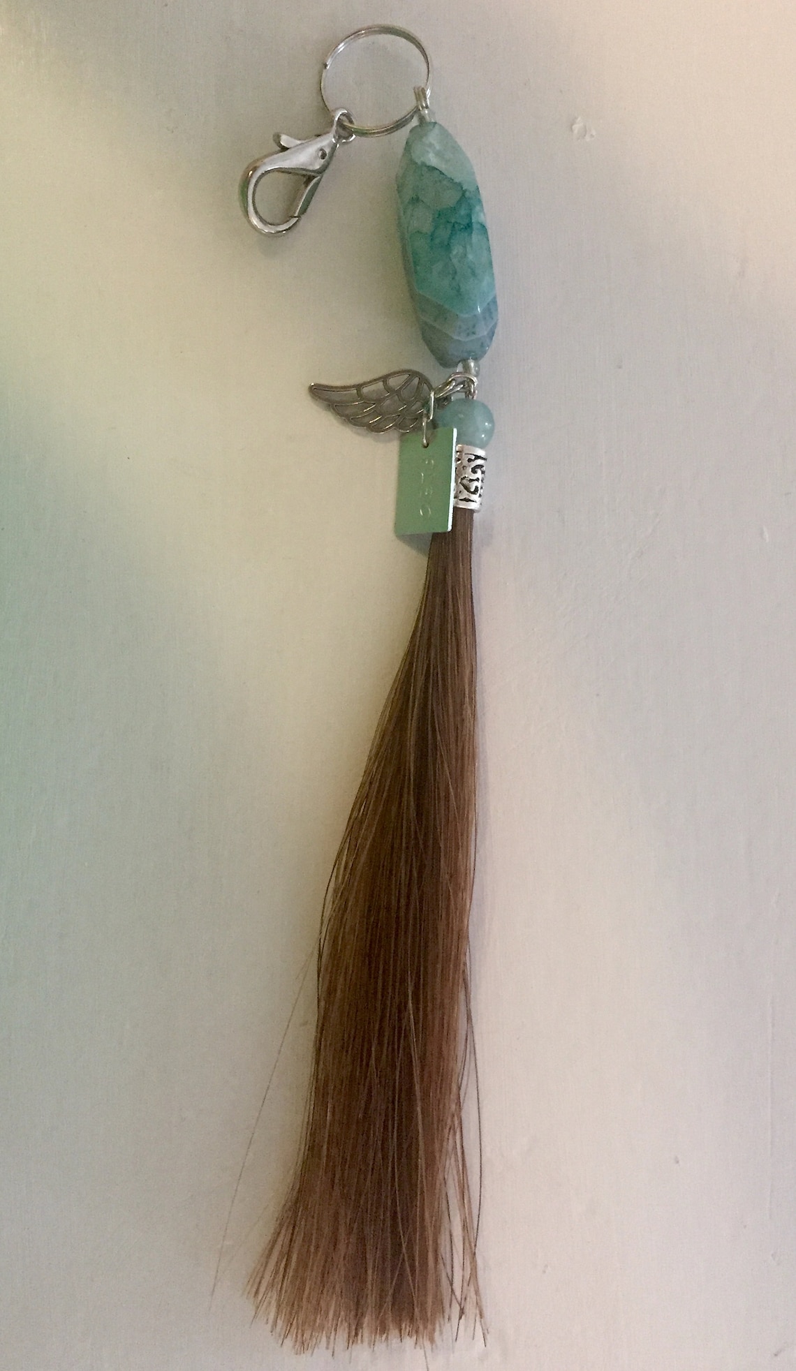 Horse Hair Key Chains Made From Your Horse's Hair - Etsy