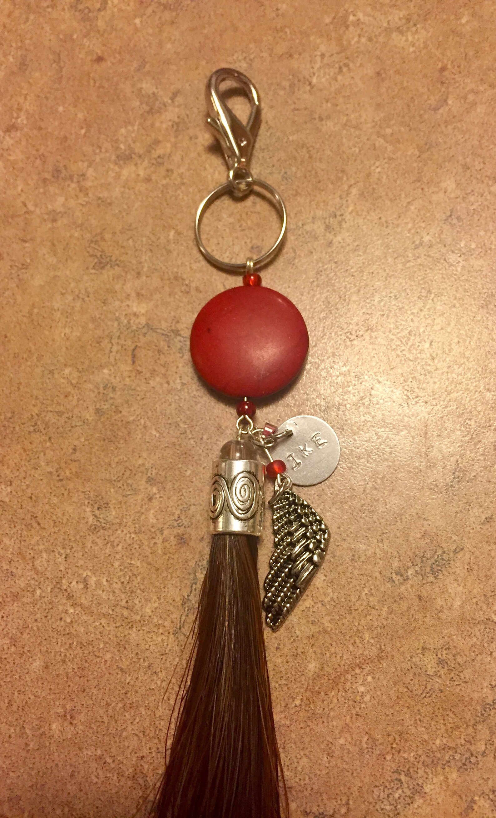 Horse Hair Key Chains Made From Your Horse's Hair - Etsy