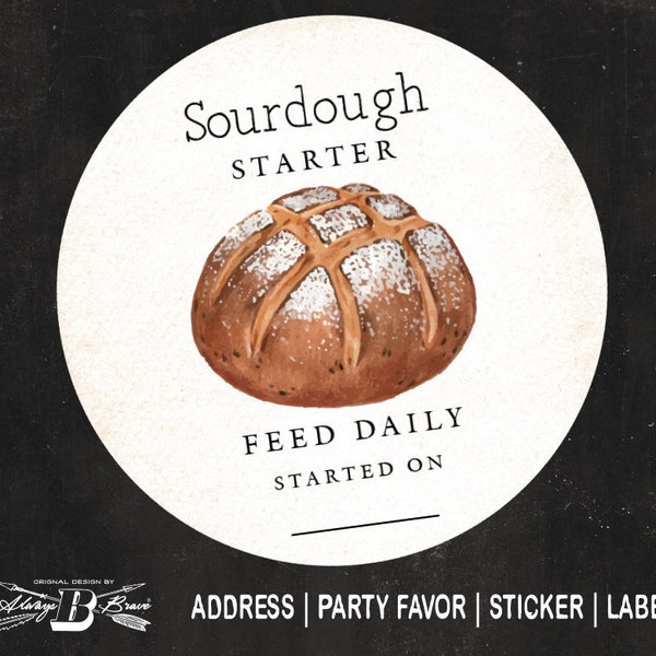 Sour Dough Sticker - Etsy