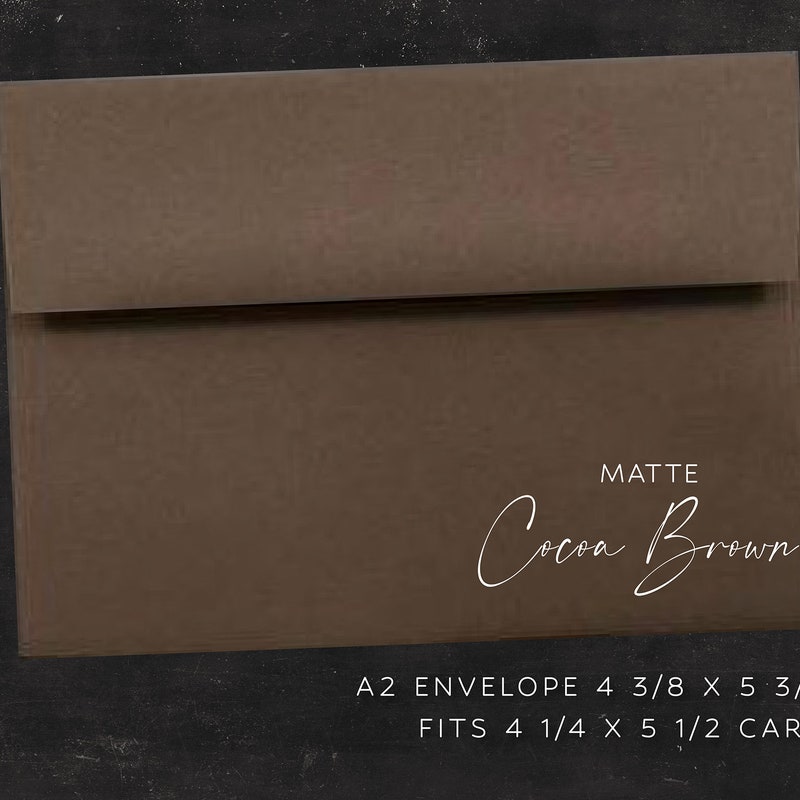 Brown Paper Envelope - Etsy