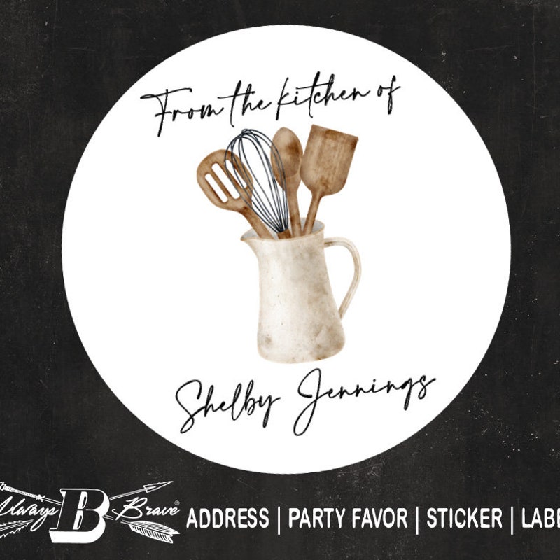 Kitchen Labels Stickers - Etsy