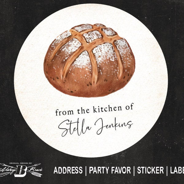 Homemade Sourdough Sticker - Etsy
