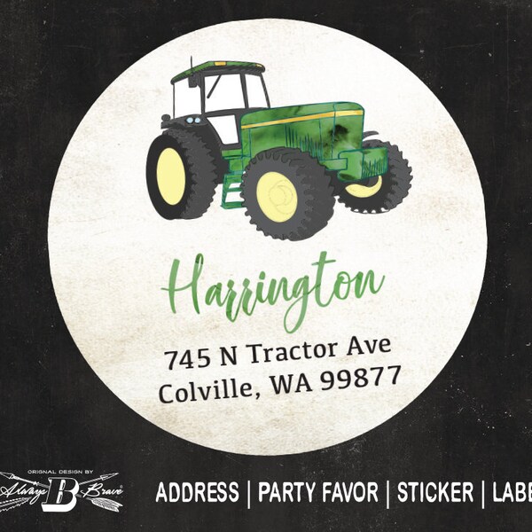 Tractor Stickers - Etsy