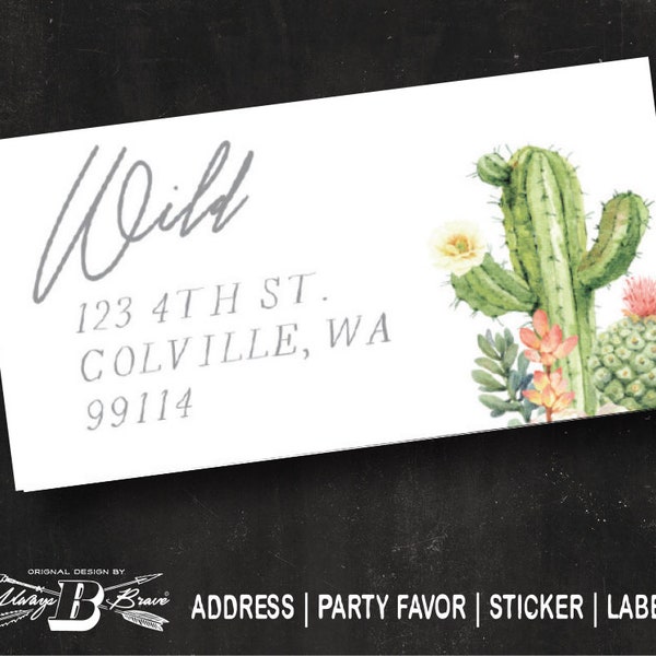 Cactus Sticker - Etsy