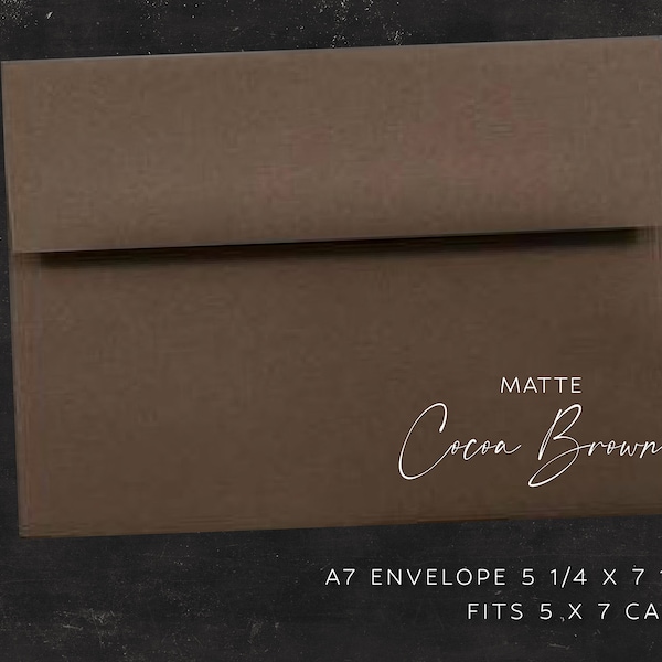 Brown Paper Envelope - Etsy