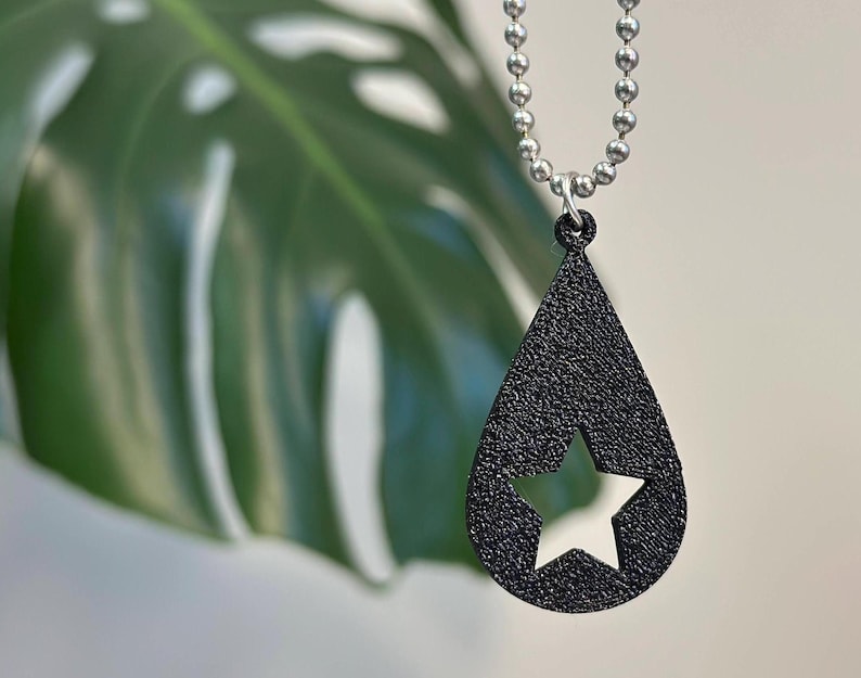Conan Gray Necklace Teardrop and Star Pendant Found Heaven Album Never ...