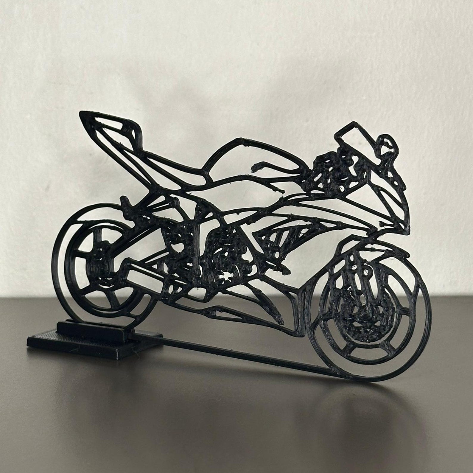 Kawasaki Ninja ZX-6R 3D Wall Art: Handmade Motorcycle Decor - Etsy