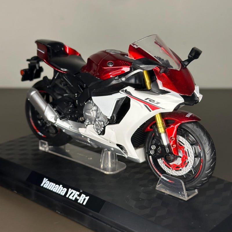Yamaha Diecast Motorcycle - Etsy