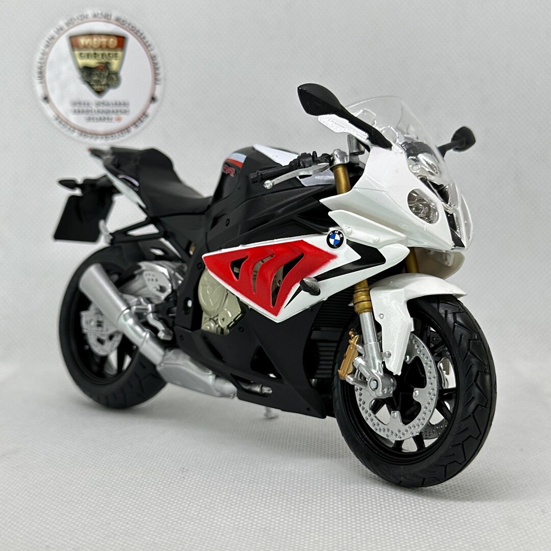 BMW S1000RR Automax Diecast Motorcycle Model – 1:12 Scale Collectible ...