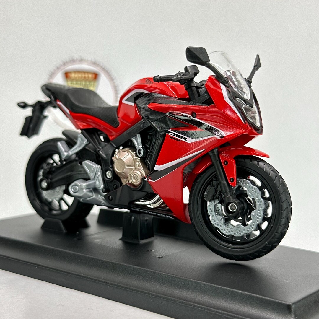 Honda CBR650F 2018 Diecast Motorcycle Model Toy, 1:18 Sport Bike ...