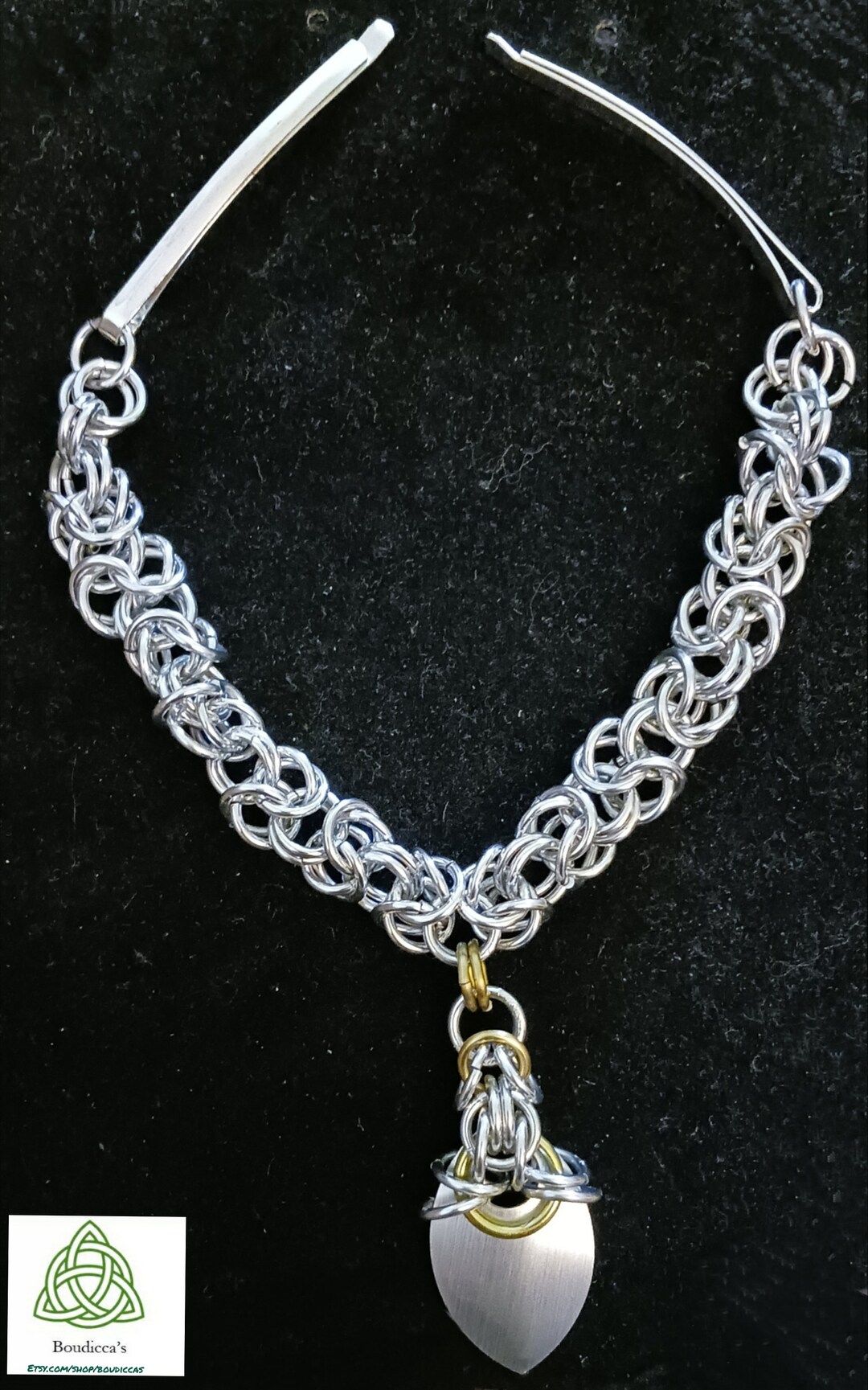 Silver Chainmail and Dragonscale Crown Tiara - Etsy