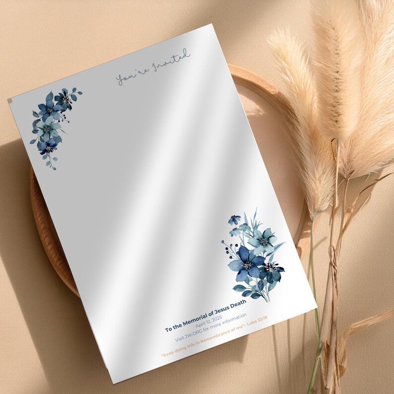 JW Memorial Invitation 2025 – Instant Download | Printable Memorial ...