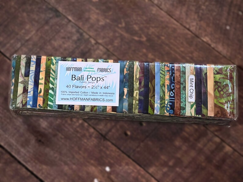 Hoffman Fabrics Bali Pops 40 Precut Handpainted Batik Fabric Strips ... Hoffman Fabrics Bali Pops 40 Precut Handpainted Batik Fabric Strips ...