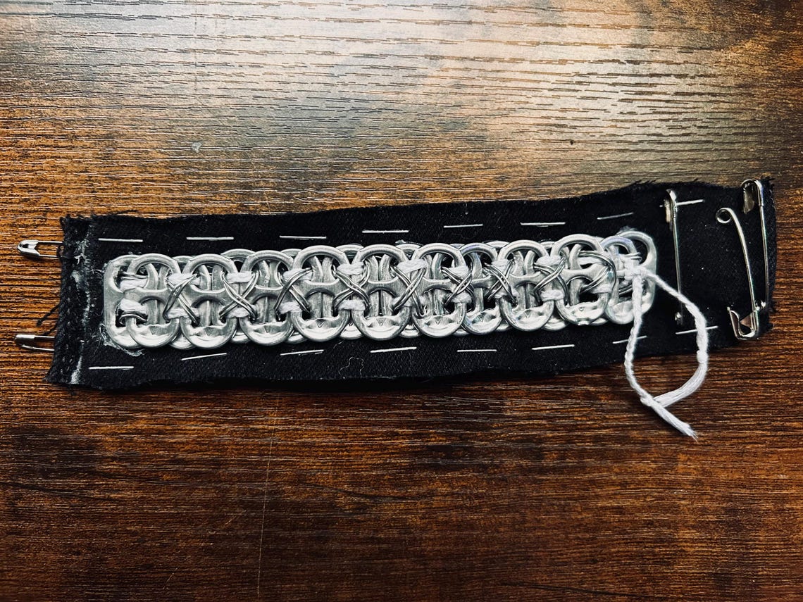 Handmade Interlaced Soda Tab Cuff - Etsy