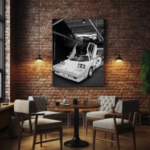 Lamborghini Countach Poster, Lamborghini Countach Wall Art, Collectable ...