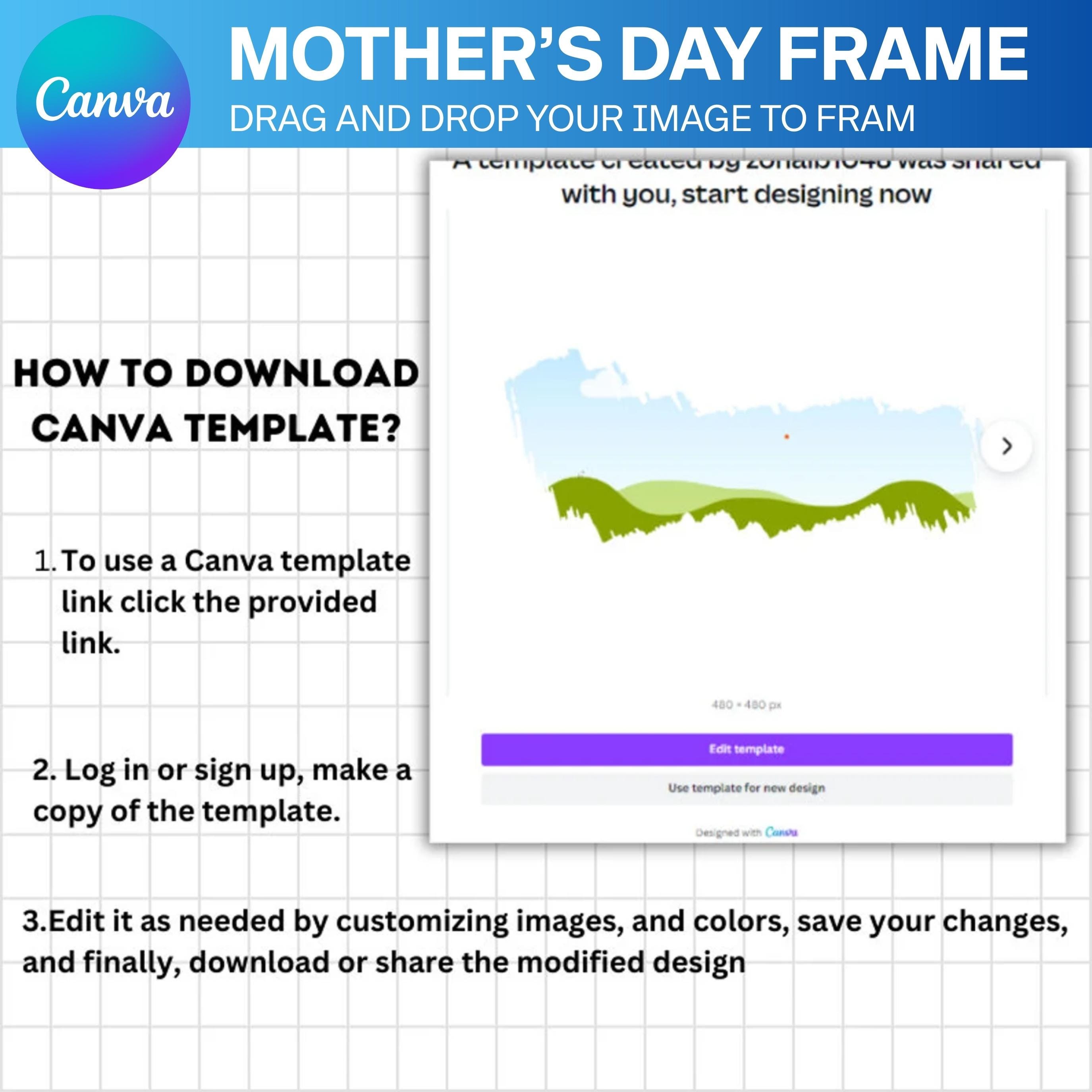 Mama Photo Collage Frame | Personalized Mom Gift | Mother’s Day Photo ...