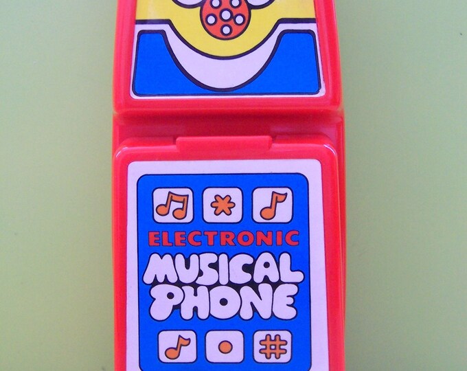 Playskool Electronic Musical Phone WORKS - Vintage 80s 1980s - Toy Cell ...