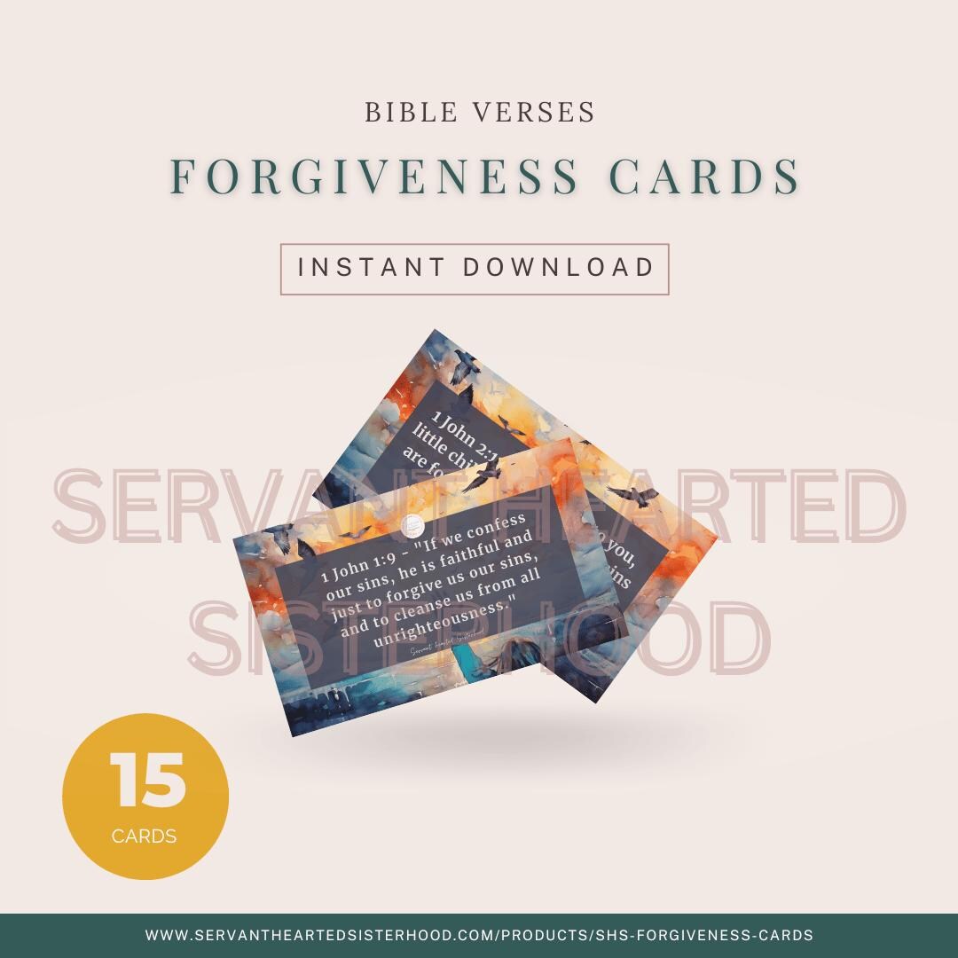SHS Forgiveness Cards (instant Download) - Etsy