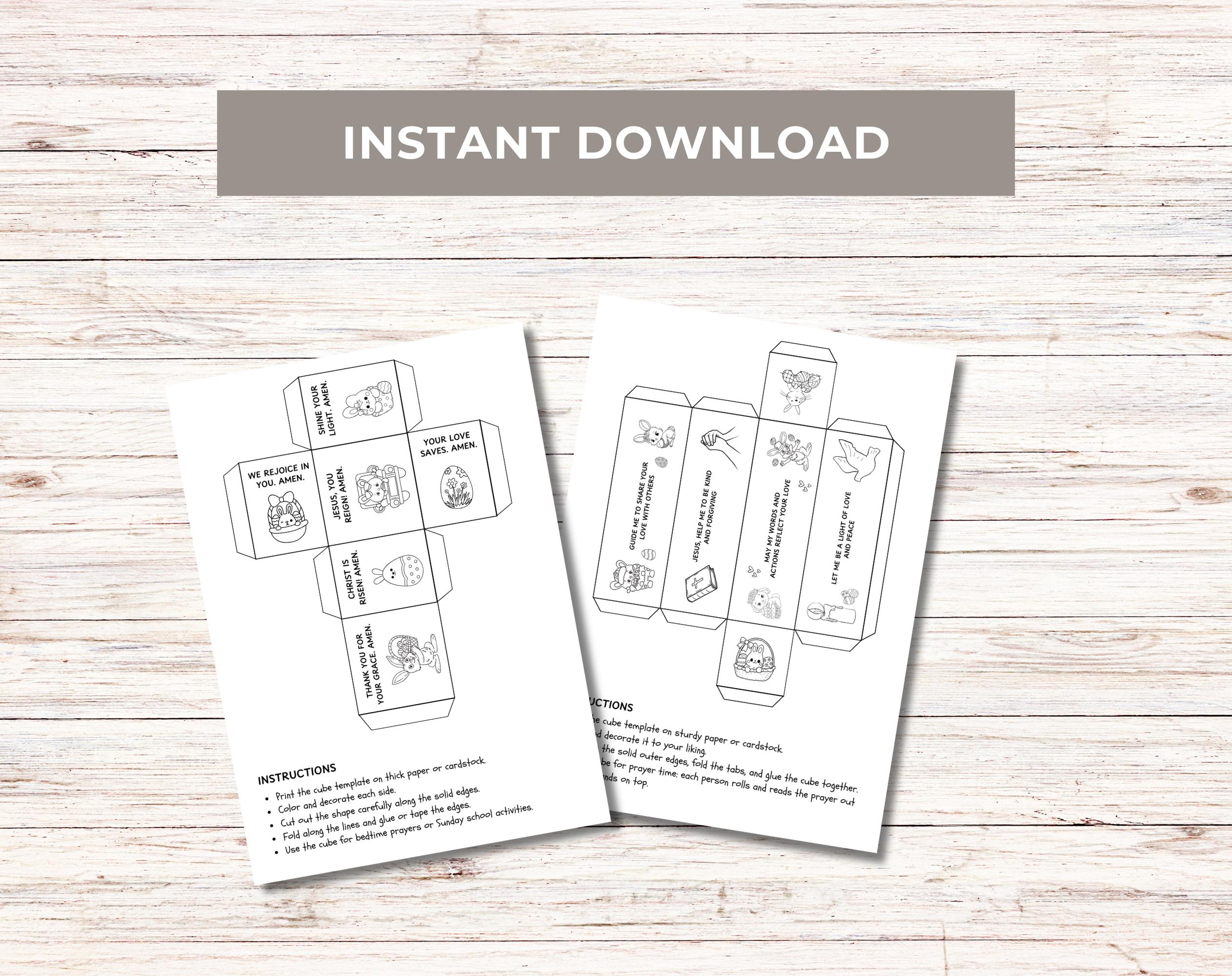 10 Easter Bible Crafts, Easter Bible Craft, Sunday School Craft, Easter ...