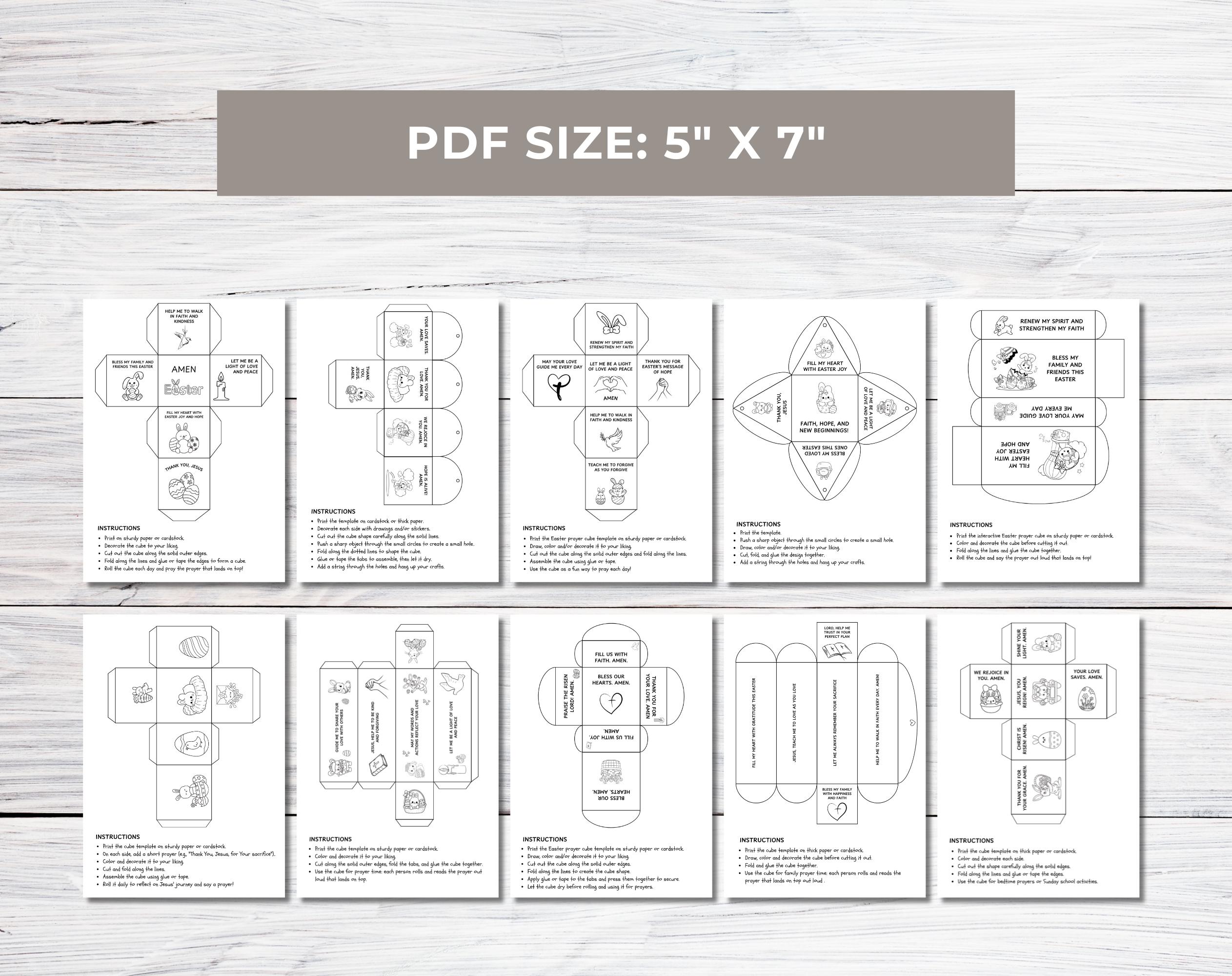 10 Easter Bible Crafts, Easter Bible Craft, Sunday School Craft, Easter ...