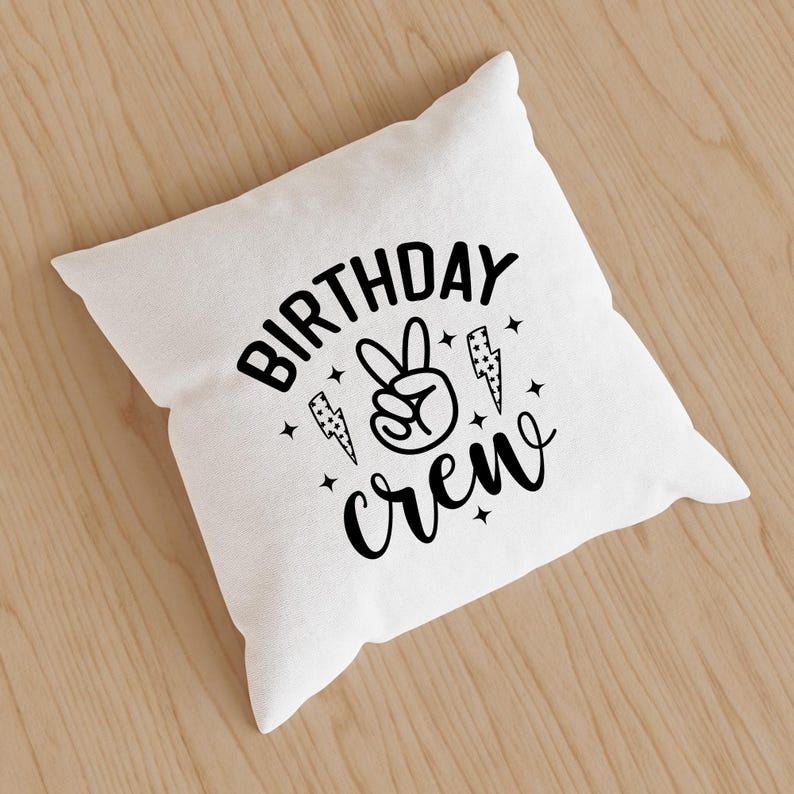 Birthday Crew Svg Bundle, Birthday Crew Shirt, Birthday Girl Svg ...