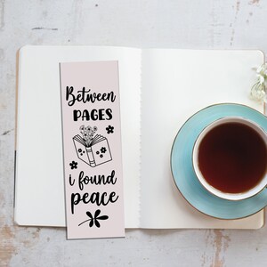 Bookmark Svg Bundle, Cute Bookmark Svg, Floral Bookmark Png, Bookmark ...